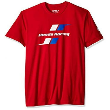 Factory Effex Honda Mens Short Sleeve T-Shirt Red/White MD - Walmart.com