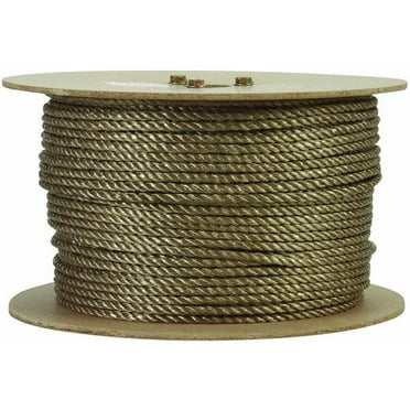 Wellington 14195 Twisted Spliceable Unmanila Rope, 1/2 in Dia x 300 ft ...