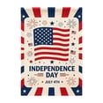 YuanGuangQ Independence Day Garden Flag for Outdoor Decor, Sided ...