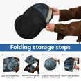 BZSMCE Blue Mushroom Eucalyptus Leaves Shade Foldable UV Protection for ...