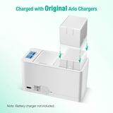 Powerextra 4 Pack 2440mAh 7.2V Rechargeable Li-ion Battery, Arlo Pro ...