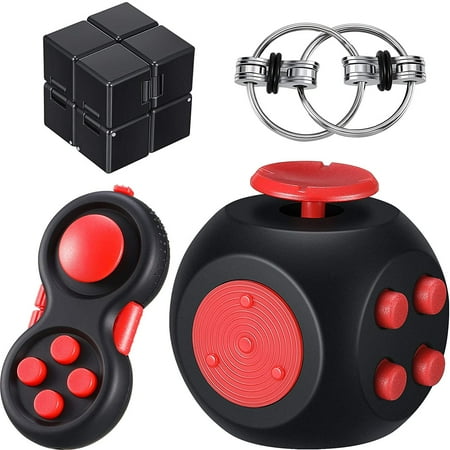 4 Pieces Fidget Toys Anxiety and Stress Relief Fidget Toy Include ...
