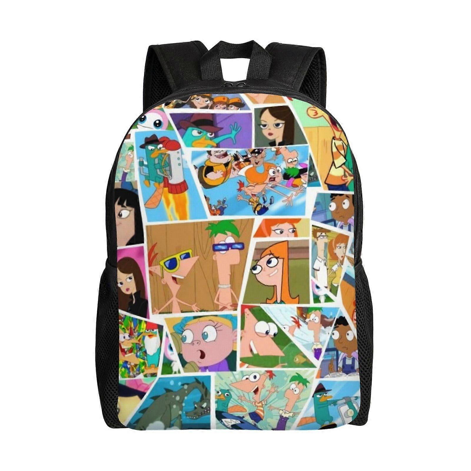 Click here for Zrclxlvu Phineas And Ferb Anime Backpack Cartoon T... prices