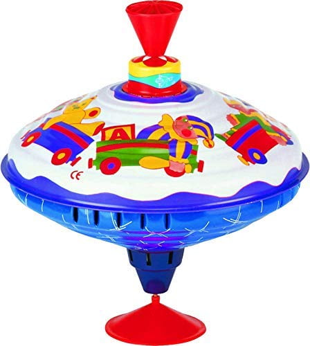 Classic Playbox Music Spinning Tin Top Toy from KsmToys by Bolz. The ...