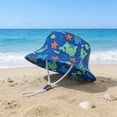 CHUMUD Baby Sun Hat, Toddler Ocean Animal Print Bucket Hat with Chin ...
