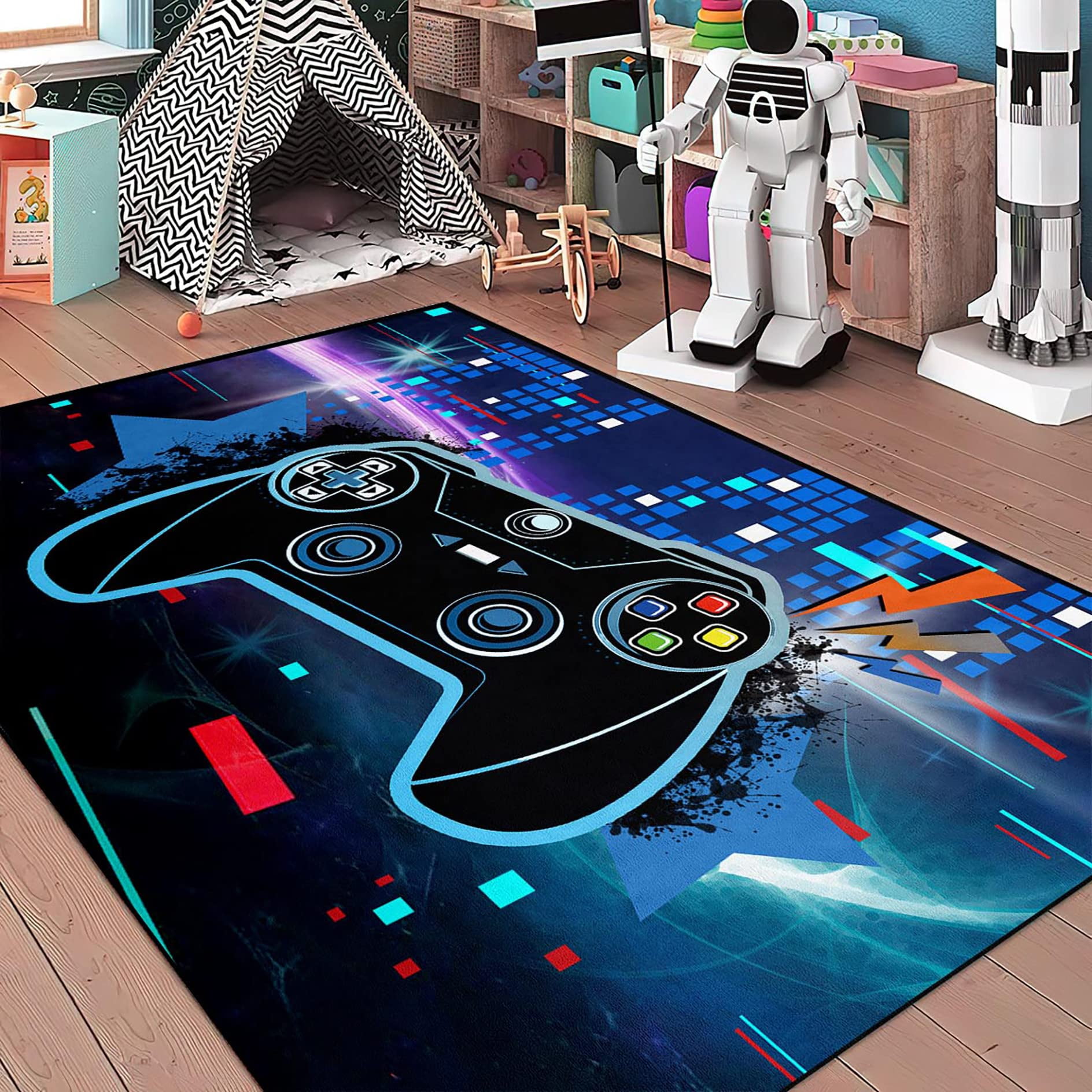 Click here for Unbranded Gaming Carpet Square Rugs 3d Gamer Area... prices