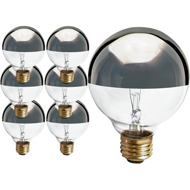 LEDVANCE Sylvania LED Vintage Filament G30 Globe Light Bulb, 60W = 6.5W ...