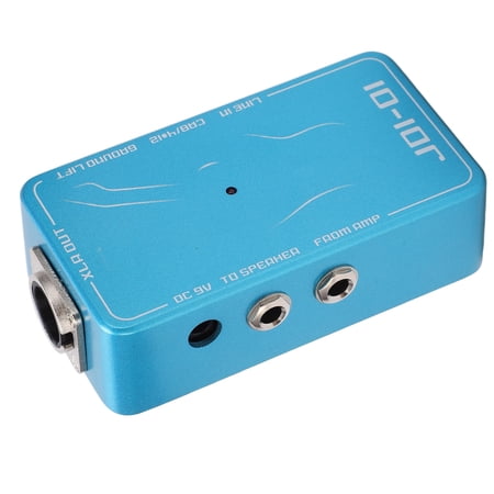 DI Box, DC9V Or 48V JDI-01 Amp Simulator Direct Box 600 Ohm Output ...