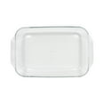 Pyrex 234 4-Quart Basics Glass Baking Dish & 234-PC Red Lid - Walmart.com