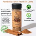 Kapruka Ceylon Cinnamon Organic Ground Cinnamon Powder 1.41 oz in Glass ...