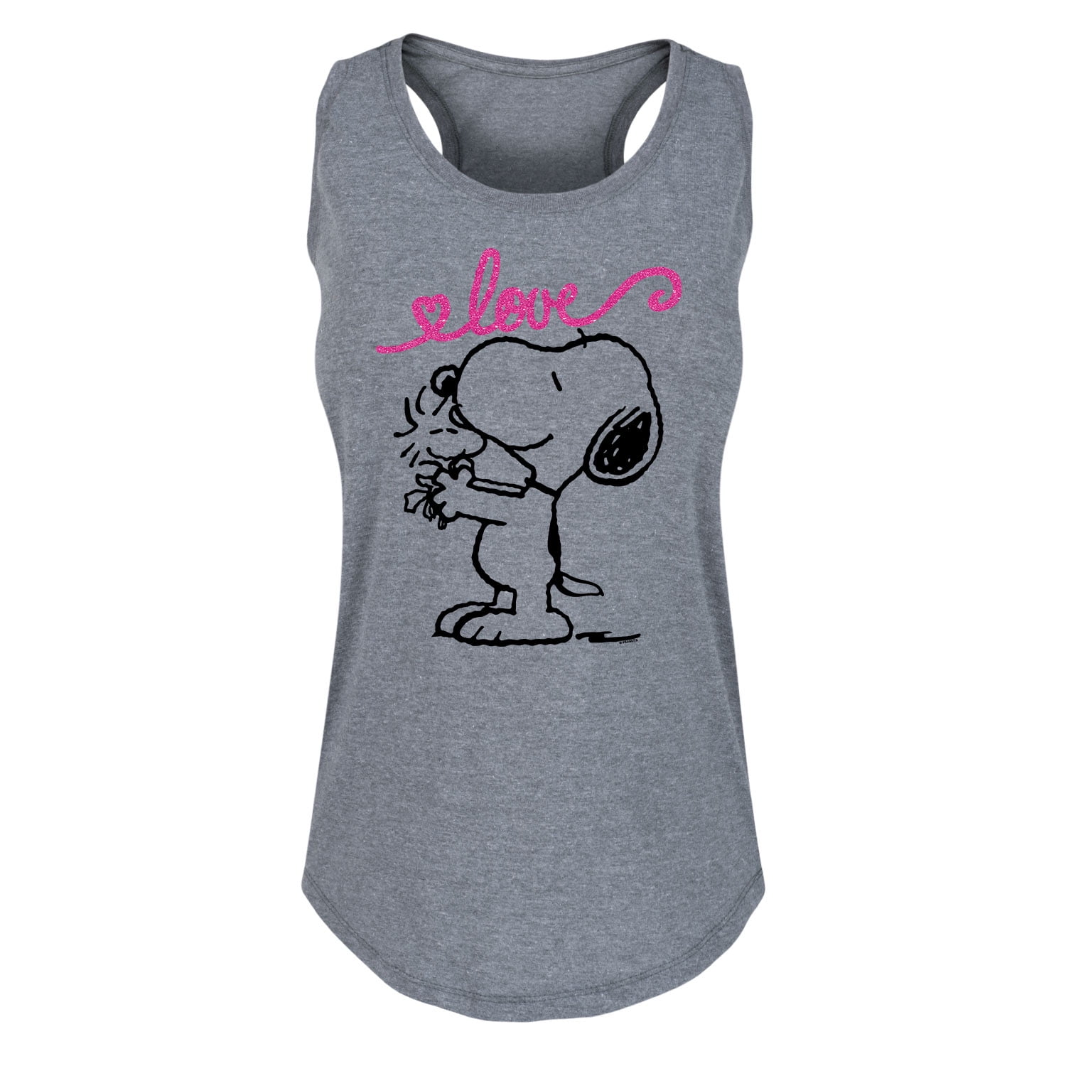 Peanuts - Valentine's Snoopy Love - Women's Racerback Tank Top ...
