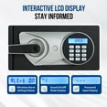 Home Biometric Safe 1.0 Cub - Fingerprint Recognition Box With Keys ...