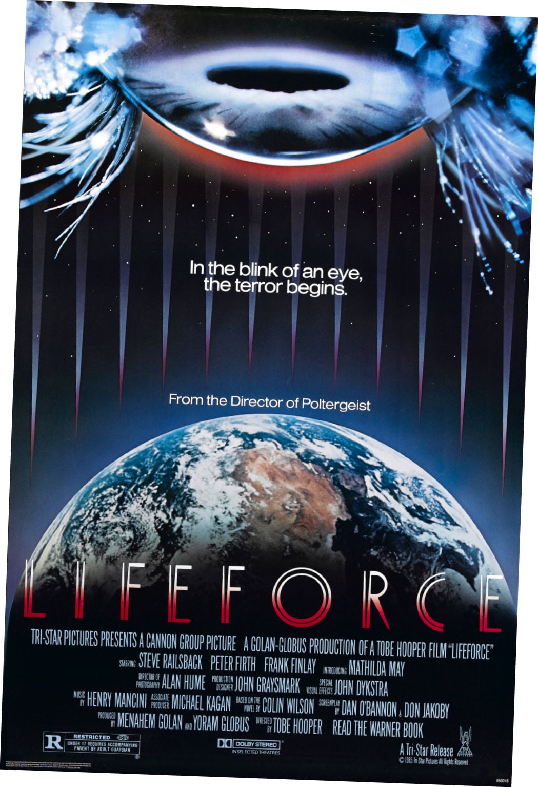 Lifeforce Movie poster Metal Print 12x16 Large Print on Metal 12x16 Square Adults Best Posters ...