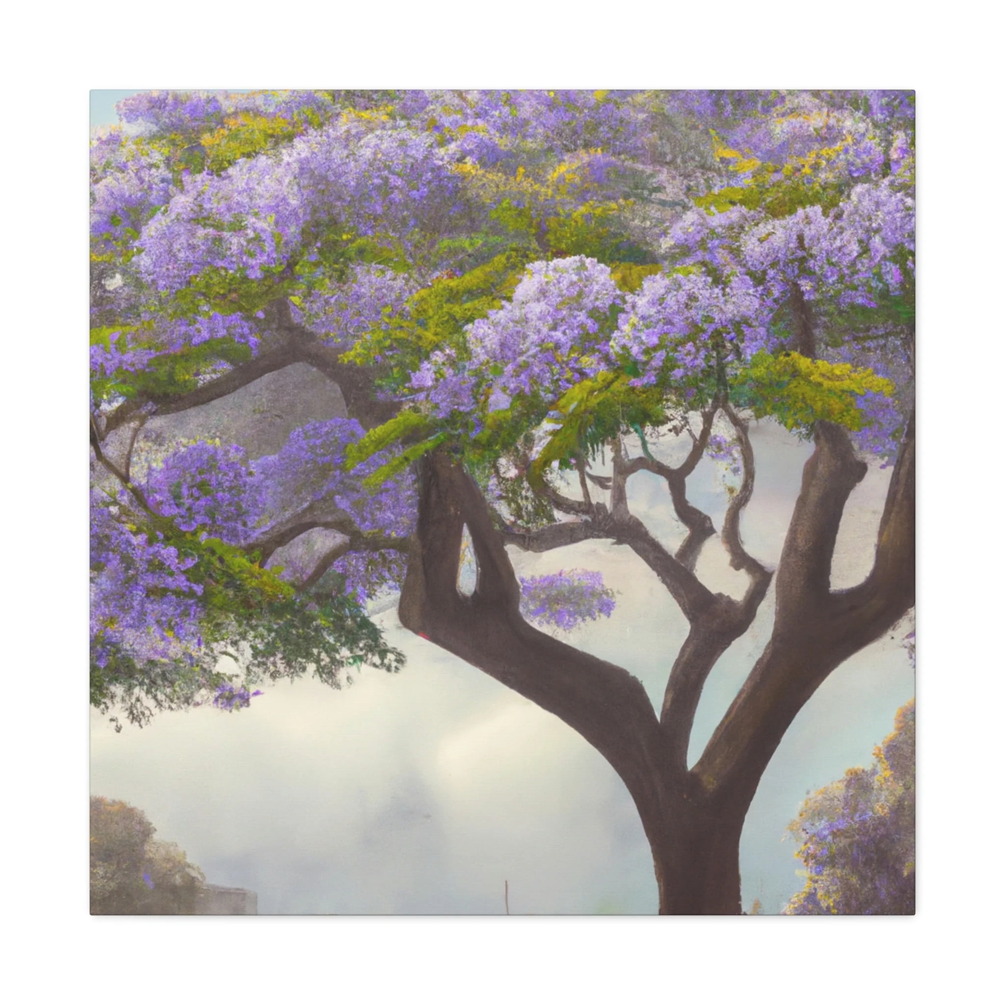 Jacaranda's Grandeur - Canvas - Walmart.com