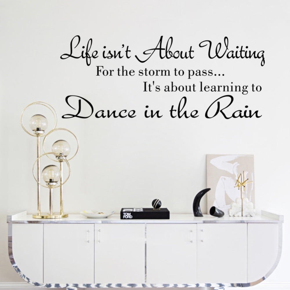 Click here for Decorland Life Isnt About Waiting Wall Stickers Qu... prices