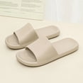 CIENVNSTG Unisex Solid Color EVA Open Toe Slide Slippers Lightweight ...