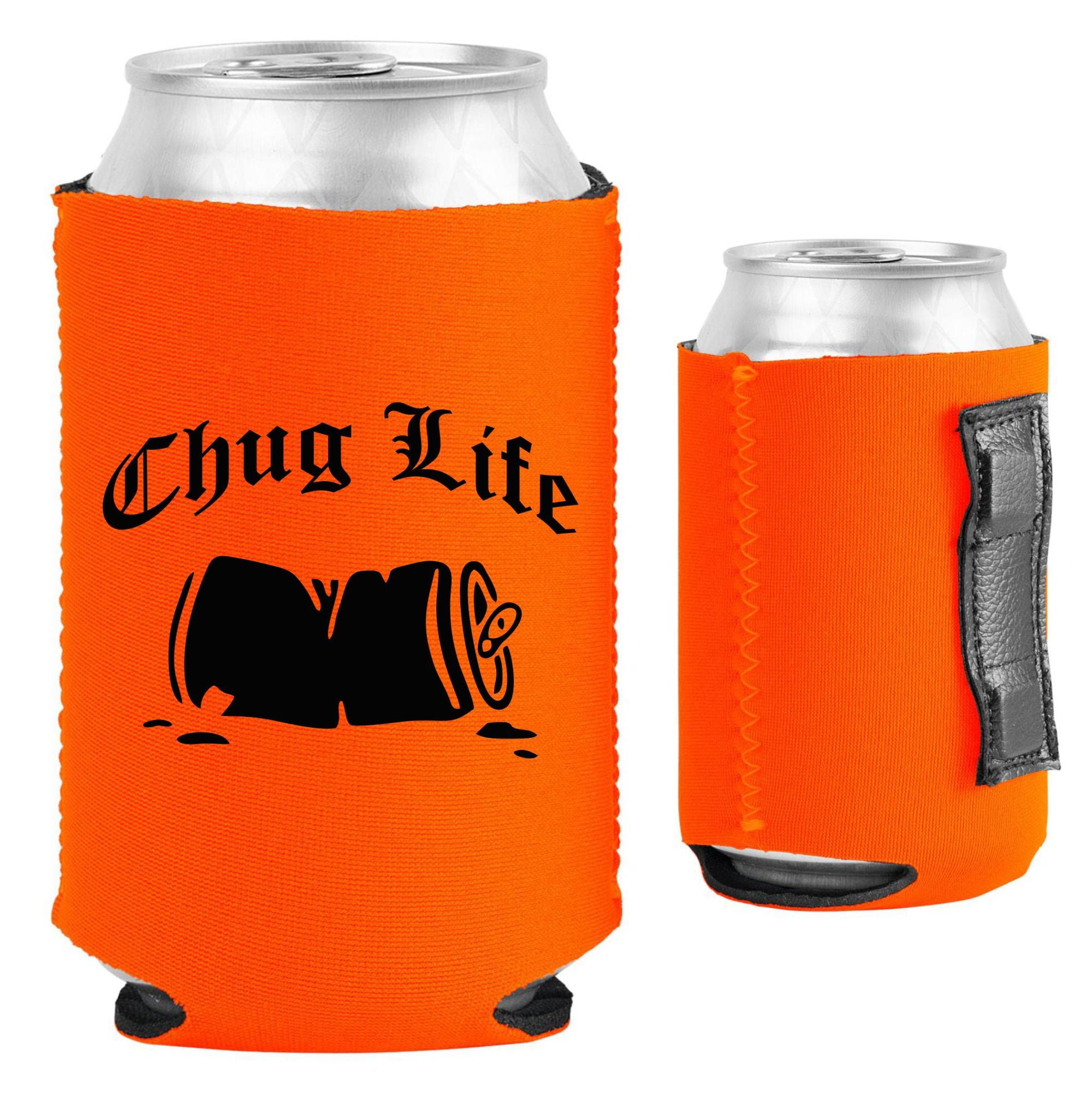Chug Life Magnetic Can Coolie (Orange) - Walmart.com