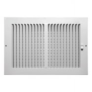C102M 10X04 10 x 4 in. White 2-Way Wall-Ceiling Register - Walmart.com