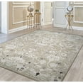 Couristan Cire Aurora Regal, Mushroom-Antique Cream Rug, Multiple Sizes ...
