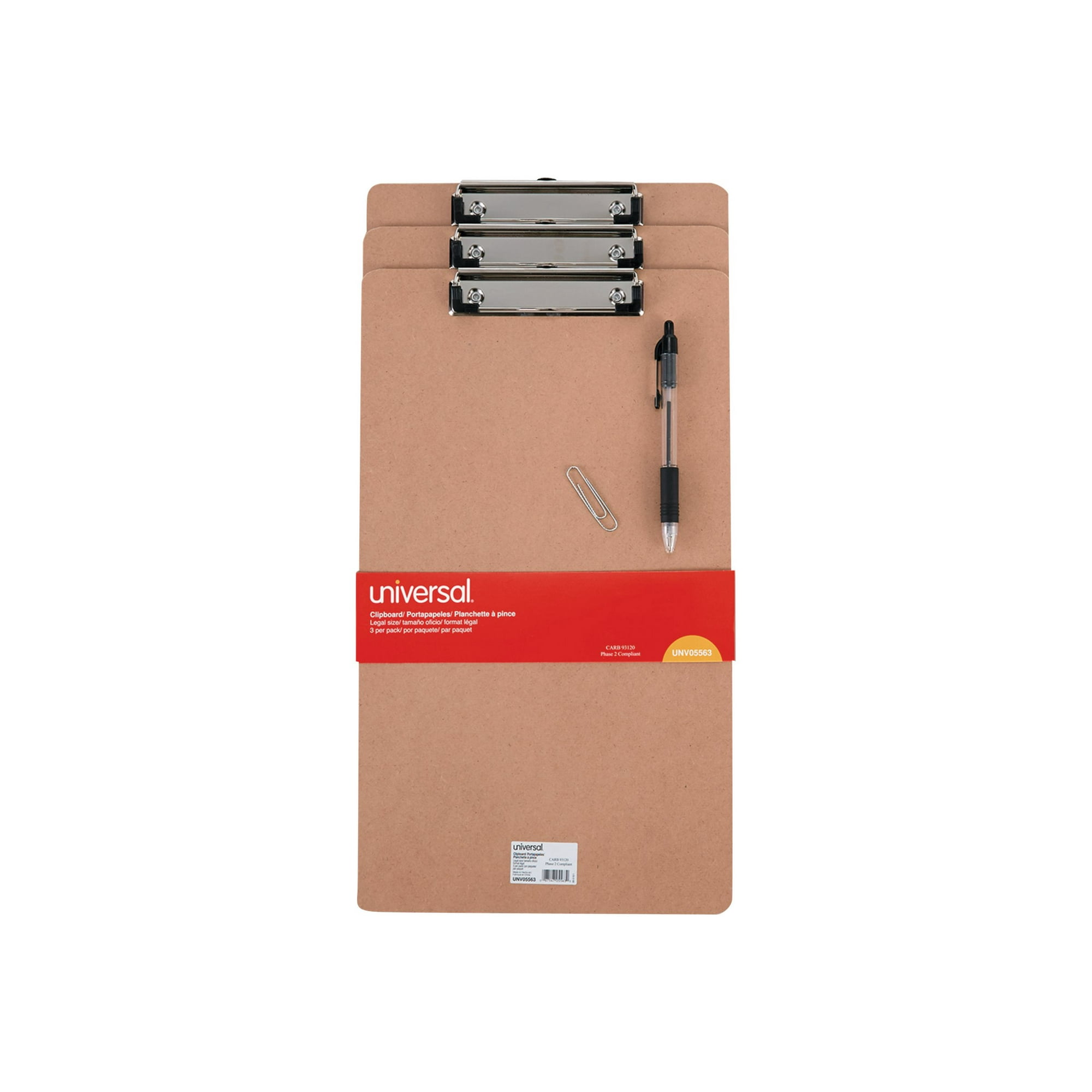 Click here for Universal 05563 Hardboard Clipboard  1/2-Inch Capa... prices