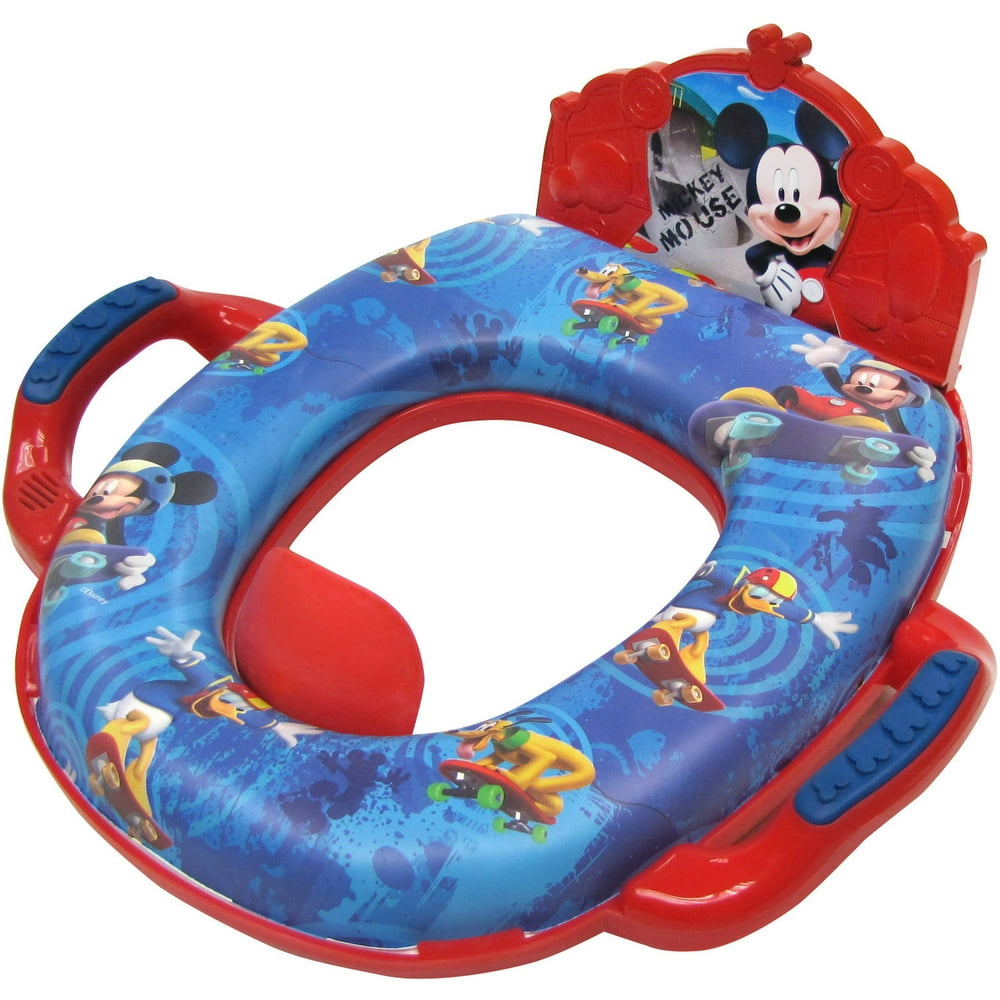 Disney Mickey Mouse Deluxe Potty, Red - Walmart.com - Walmart.com
