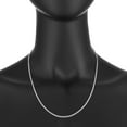 2.5mm Solid .925 Sterling Silver Braided Wheat Chain Necklace, 20 ...
