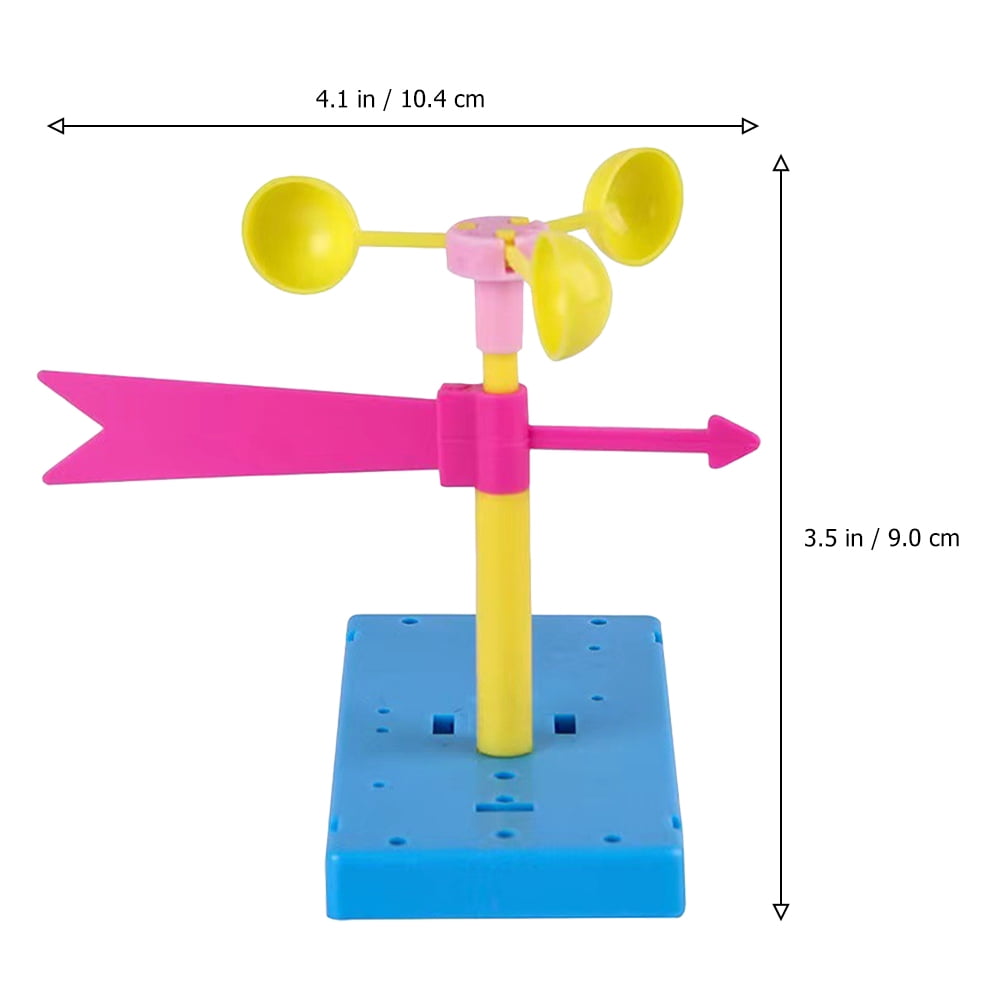 Homemade Anemometer For Kids