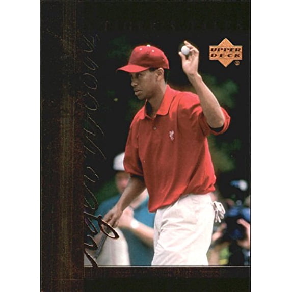 2001 Upper Deck Tiger's Tales #TT8 Tiger Woods PGA Golf Trading Card ...