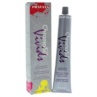 PRAVANA ChromaSilk Dye - Long-Lasting Hair Color Vivids in Violet, 3 Oz ...