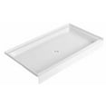 "Proflo PFSB6034 Morenci 60"" x 34"" Acrylic Rectangular Shower Base ...