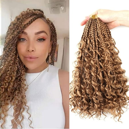 Bail wigs for women Wig 14 Inch Goddess Box Braids Crochet Hair ...