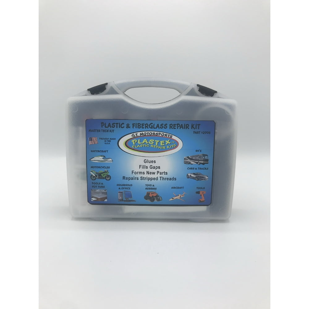 Plastex Plastic Repair Kit - Master Tech Kit - Walmart.com - Walmart.com