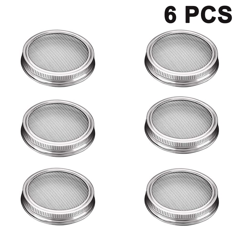 Click here for Jiaia 6 Pack Seed Sprouting Jar Lids Fits Regular... prices