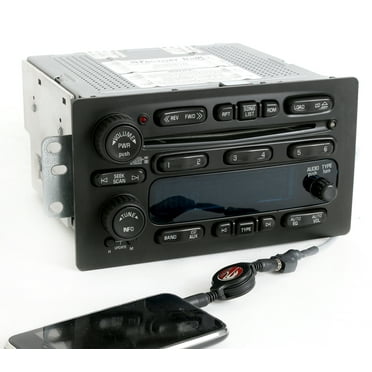 Restored Chevy GMC 2005-09 Truck Radio AM FM CD Player w Aux Input ...