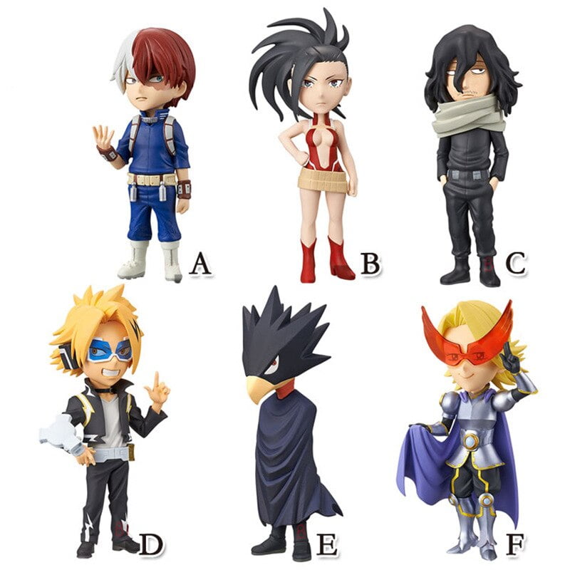 Figuras de acción de My Hero Academia, 6 unids/set, Izuku Midoriya ...