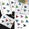 3Pieces Metal Pen Holder with Pocket Clip Uniform Pen Holder Pen Holder ...