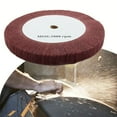 BETOR 4”~12“ Nylon Fiber Flap Polishing Wheel Disc Non-Woven Abrasive ...