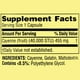 Spring Valley Cayenne Metabolism Support Dietary Supplement Capsules ...