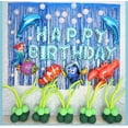 Ocean Animals Foil Balloon Large Dolphin/Shark/Octopus/Lobster/Tropical ...