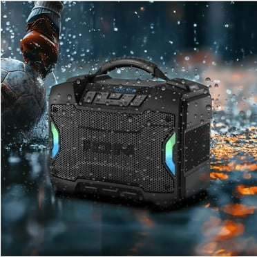 ION Block Rocker Icon All-Terrain Portable Bluetooth Speaker with ...