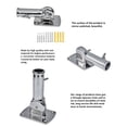 CEORPER Flag Rod Holder Stainless Steel Heavy Duty Concrete Flag Rod ...