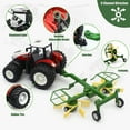 Fisca Remote Control Farm Tractors Toys for Kids with Windrower, RC ...