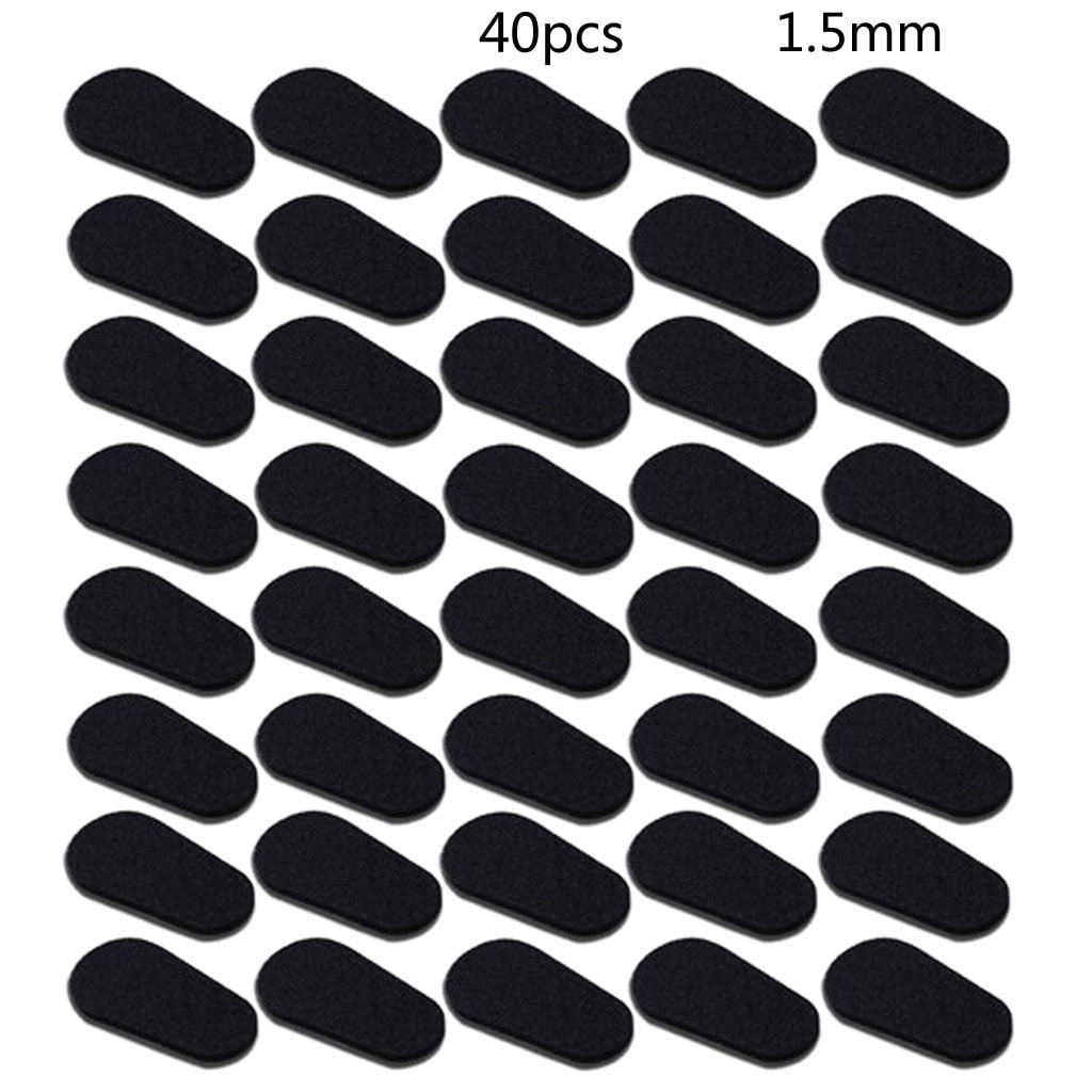 HeroNeo 40 Pieces Self Adhesive Thin Soft Foam Nosepads Non-Slip ...