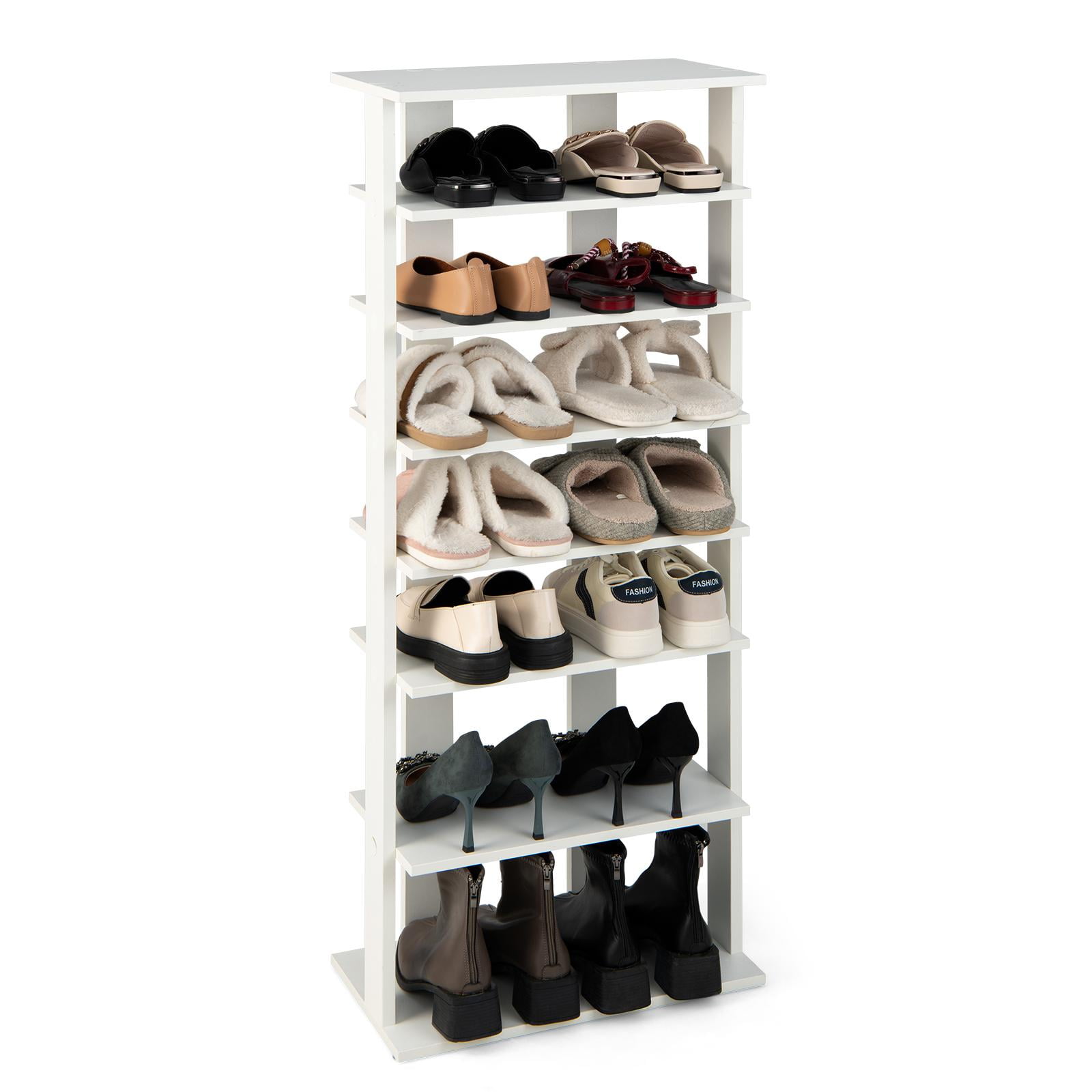 Click here for Giantex 7-Tier Wood Shoe Rack  Free Standing Verti... prices