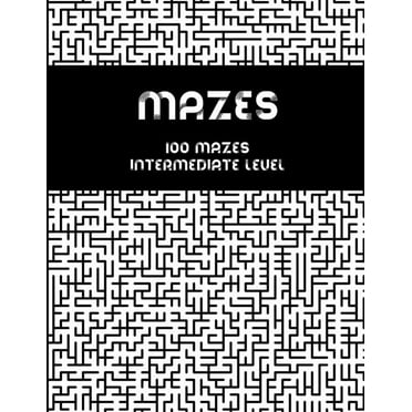 Extremely Hard Mazes For Adults: : maze books for adults - hard maze ...