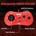UNICO SNK Mini Controller Red, Wired Gamepad for MVS Mini, NEOGEO Mini ...