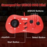 UNICO SNK Mini Controller Red, Wired Gamepad for MVS Mini, NEOGEO Mini ...