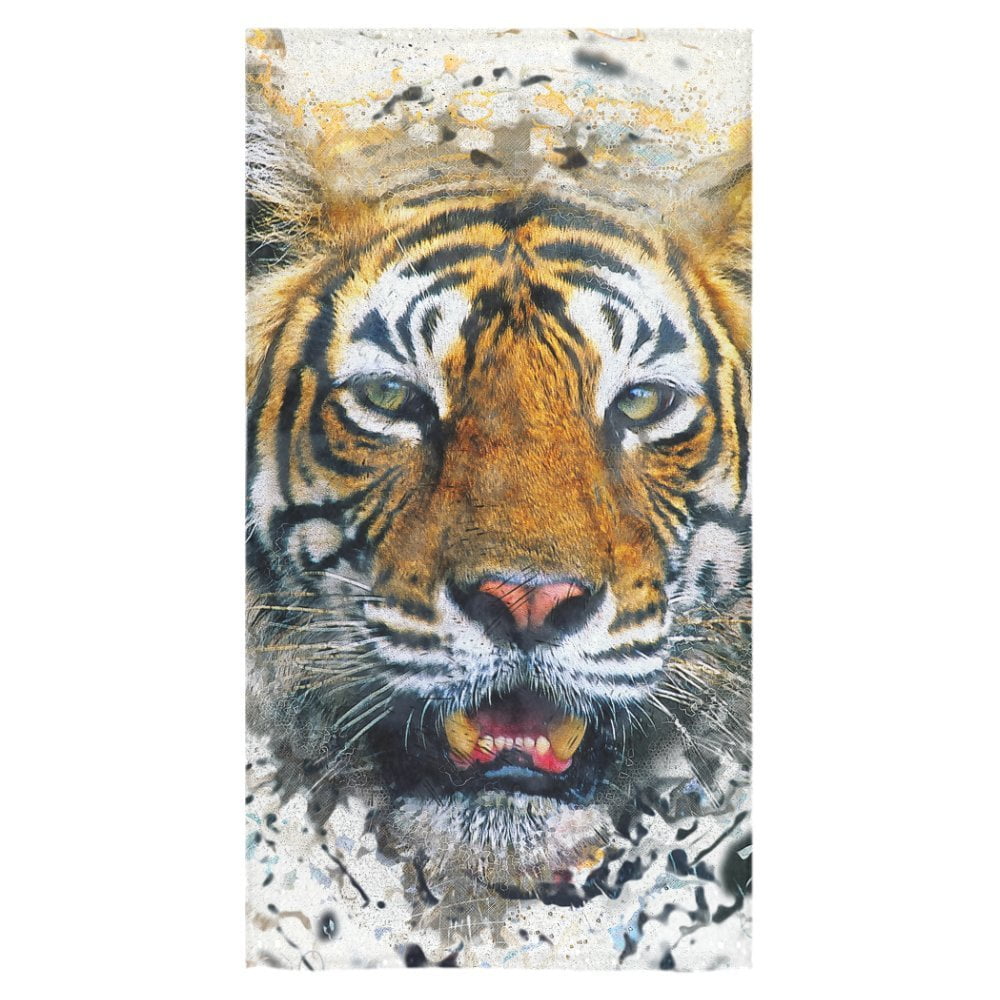 MKHERT Tiger Bath Towel Hand Towel Shower Towel Washcloth 30x56 inch ...