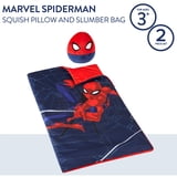 Free Shipping! Spider-Man Kids 2-Piece Slumber Bag and Squishy Pillow ...