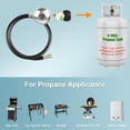 3 Feet Propane Regulator with Hose, Propane Tank Hose, Gas Grill ...